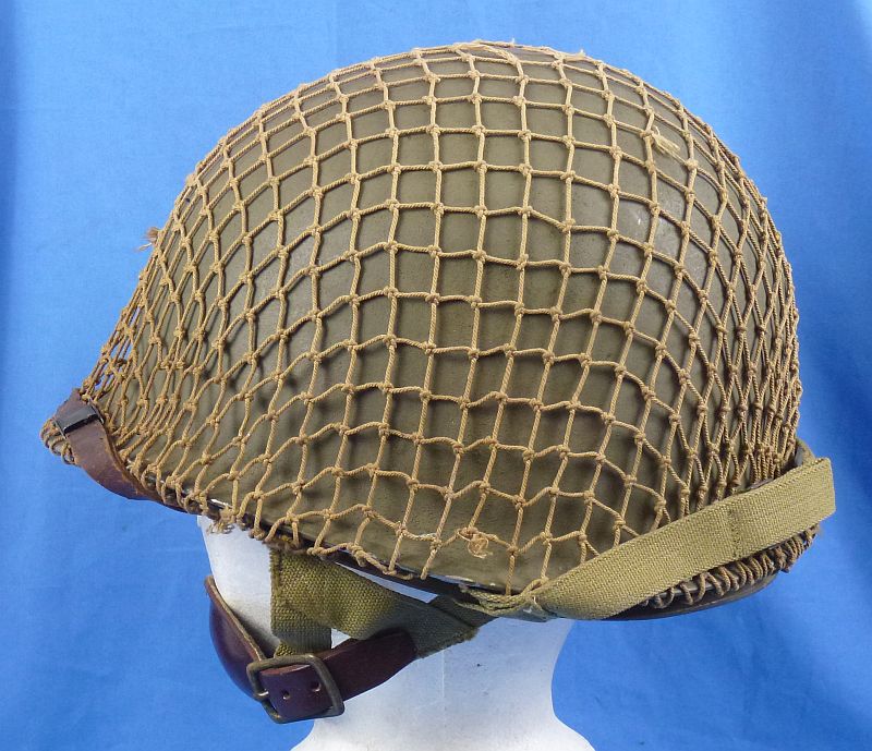 WWII Front Seam Fixed Bale M1 Paratrooper Helmet – Griffin Militaria