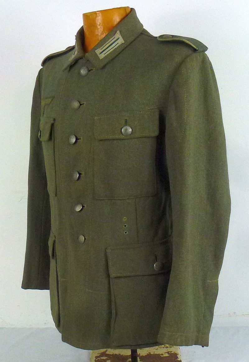 WWII German Army Infantry EM M43 Tunic – Griffin Militaria