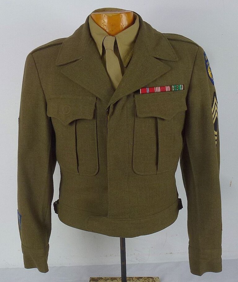 Identified WWII Army Airborne Troop Carrier Command Master Sergeant ...