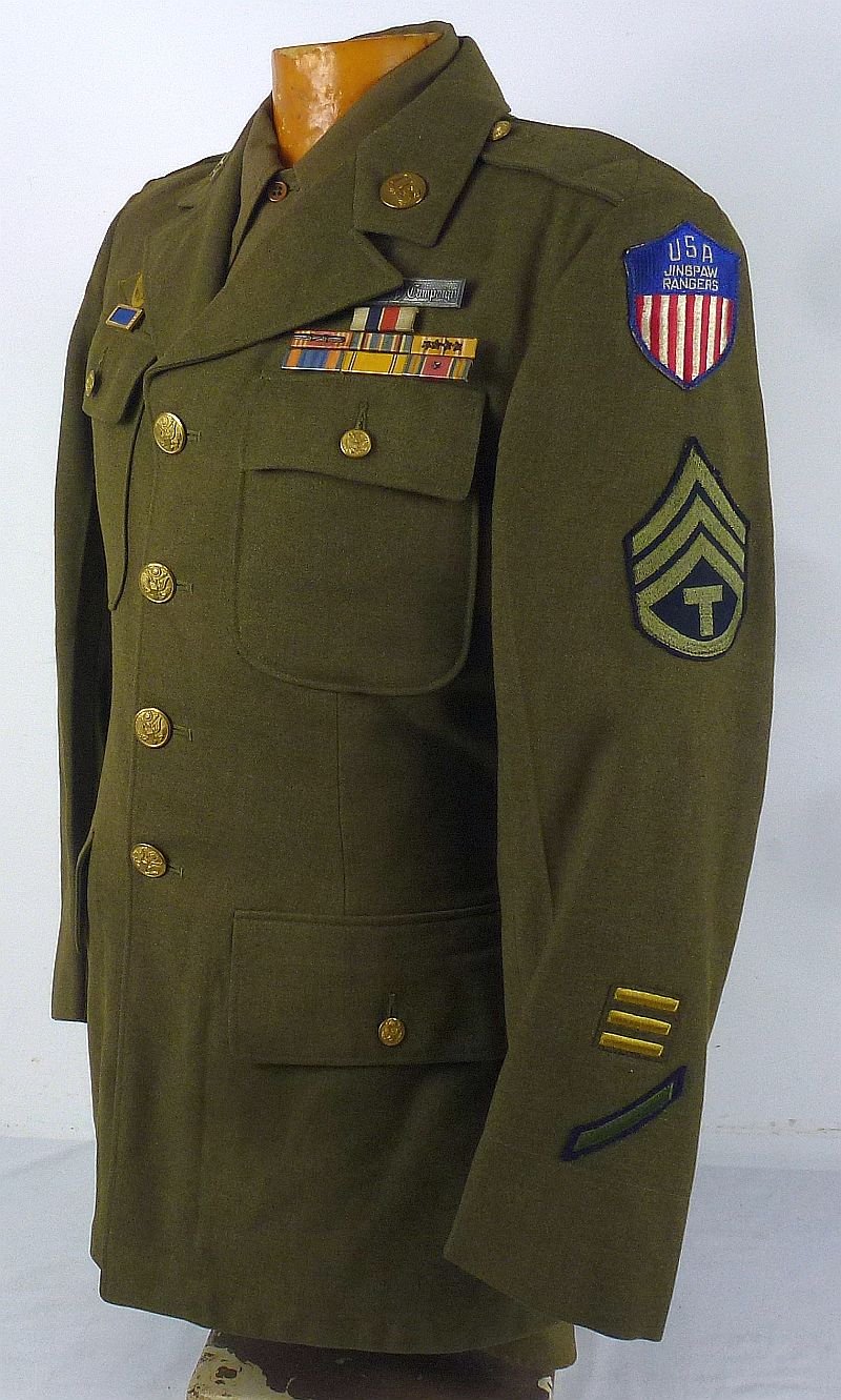 WWII OSS Detachment 101 “Jingpaw Rangers” Technical Staff Sergeant ...