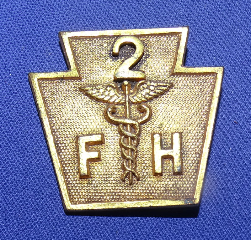 PA National Guard 2nd Field Hospital Keystone Collar Disk – Griffin ...