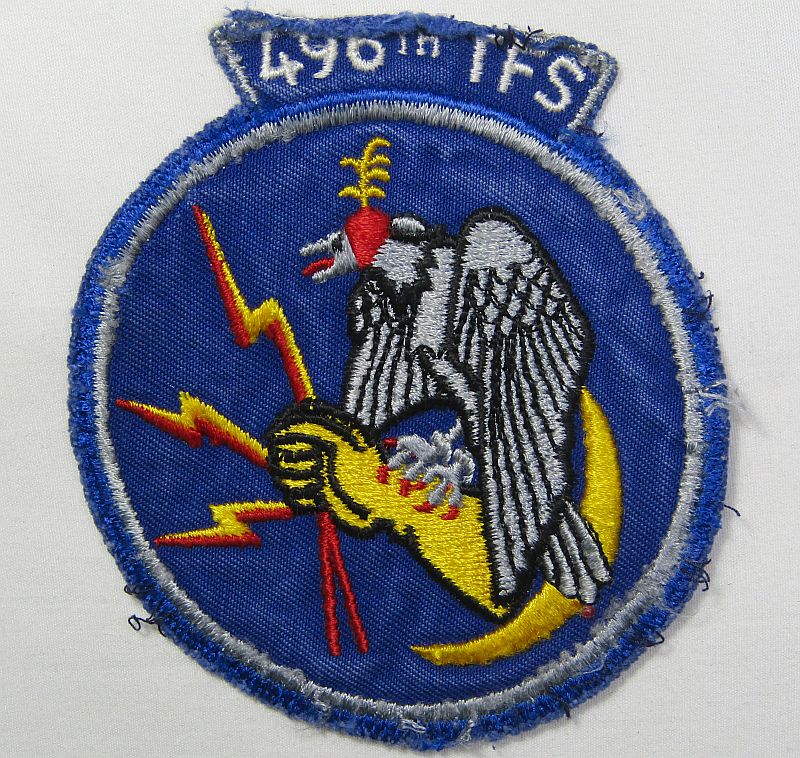 496th Tactical Fighter Squadron Patch – Griffin Militaria