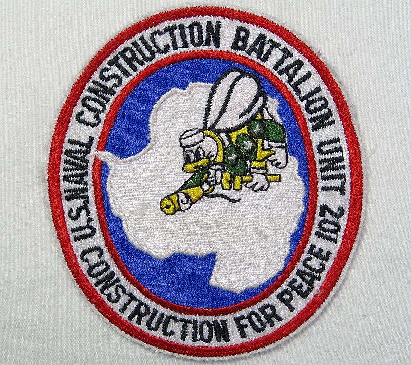 US Naval Construction Battalion Unit 201 Patch – Griffin Militaria