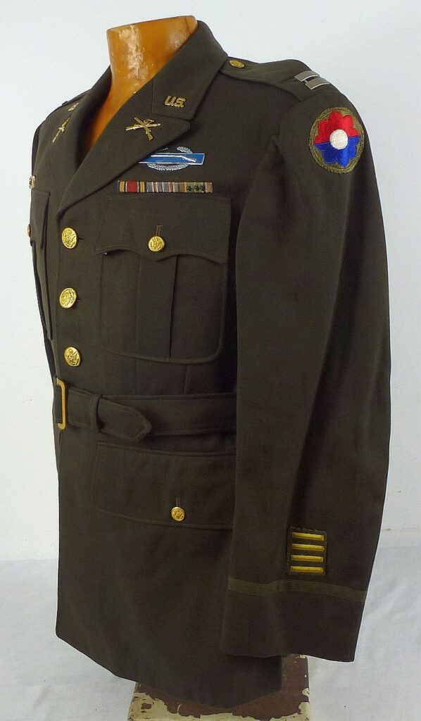 WWII U.S. Army 9th Infantry Division 47th Infantry Regiment Captain’s ...
