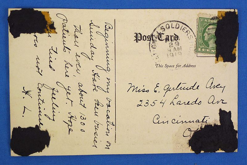 WWI American Library Association Insignia, Photographs and Postcards ...