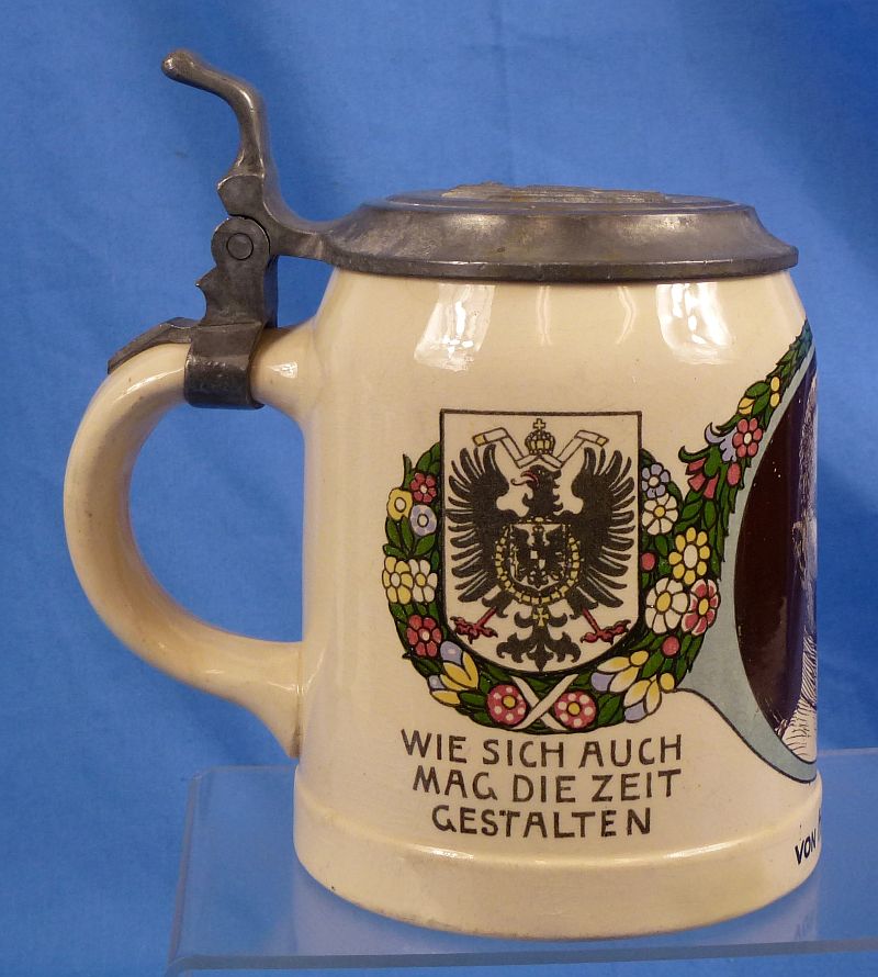 Imperial German Field Marshal Von Hindenburg Stein by Mettlach ...