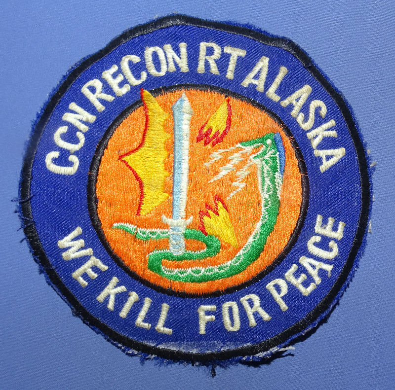 1980’s CCN Recon RT Alaska Special Forces Patch – Griffin Militaria