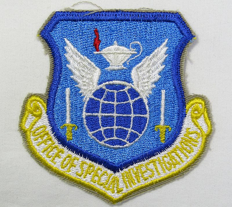 USAF Office of Special Investigations Patch – Griffin Militaria