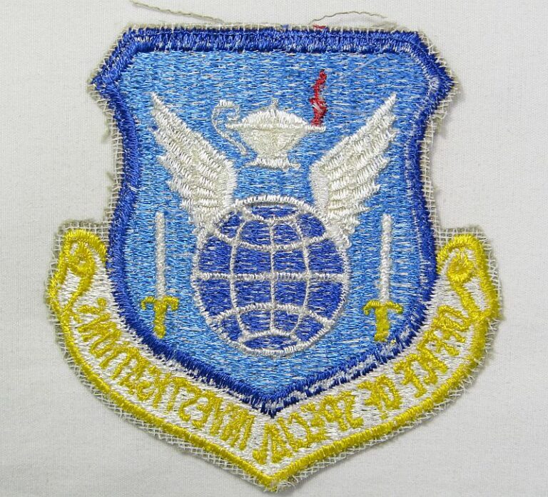 USAF Office of Special Investigations Patch – Griffin Militaria