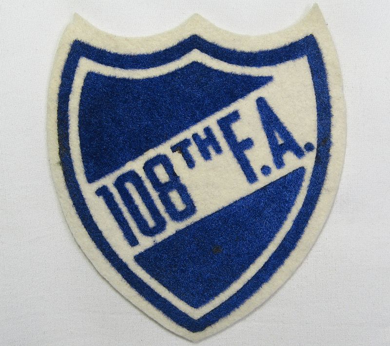 108th Field Artillery Pocket Patch – Griffin Militaria