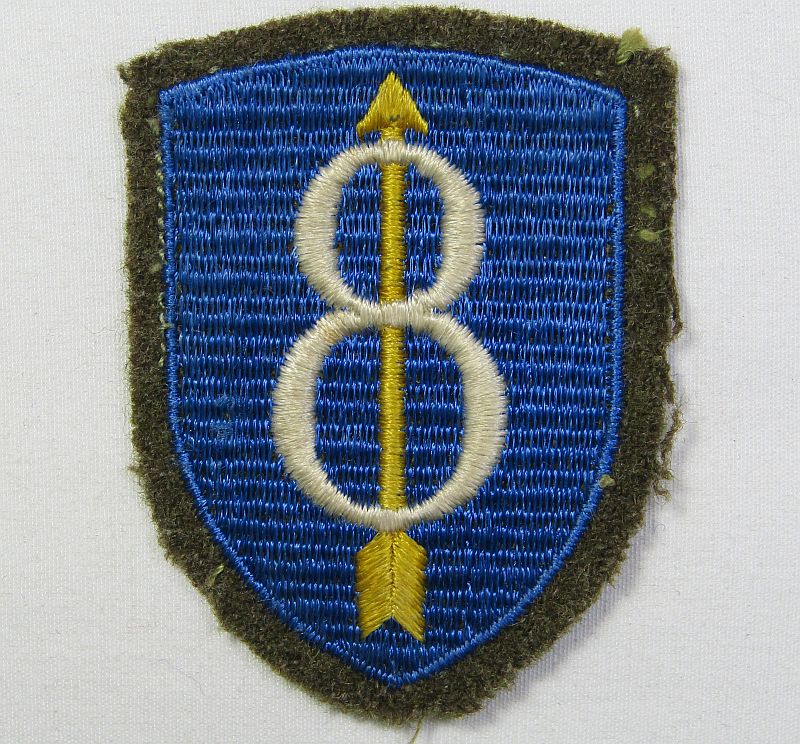 Pre-WWII 8th Infantry Division Patch – Griffin Militaria