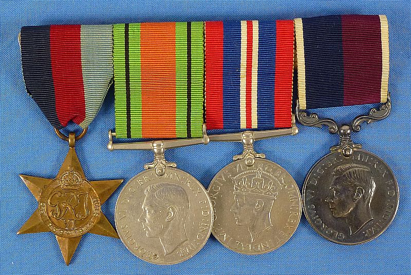 WWII British Royal Air Force Medals Bar – Griffin Militaria