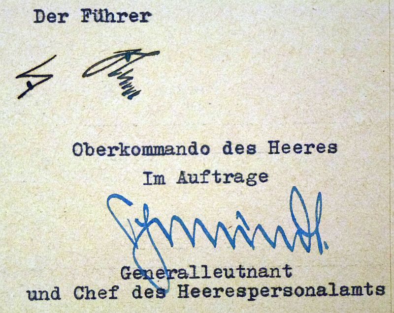 1945 German Army Promotion List – Griffin Militaria