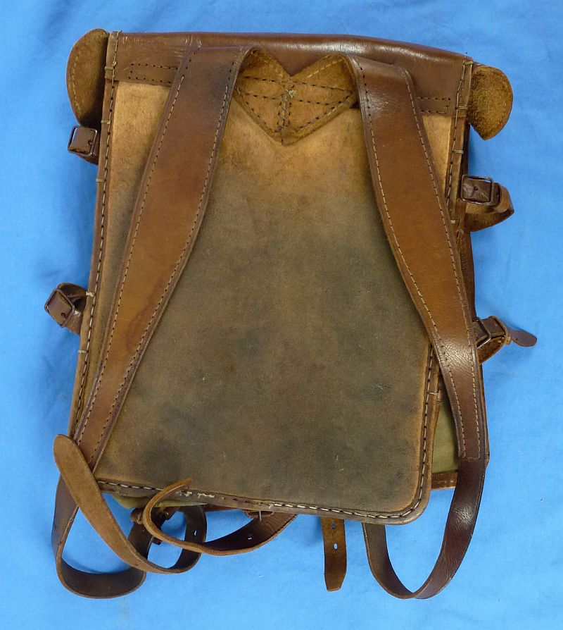 WWII Japanese Army Officer Leather Backpack – Griffin Militaria
