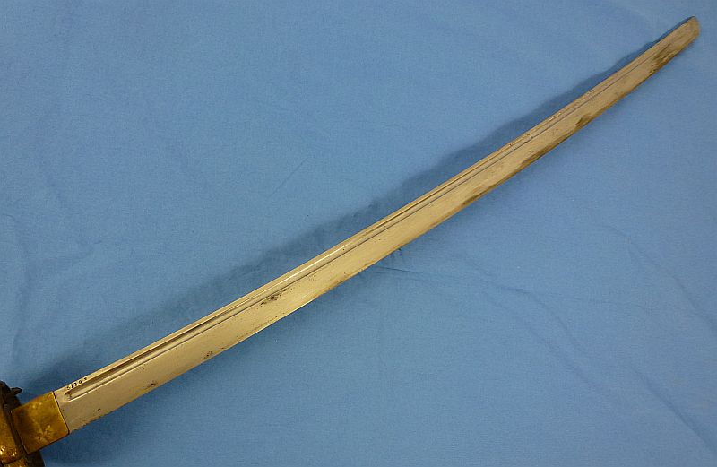 Early WWII Copper Handled Type 95 NCO Sword by Tokyo Arsenal with ...