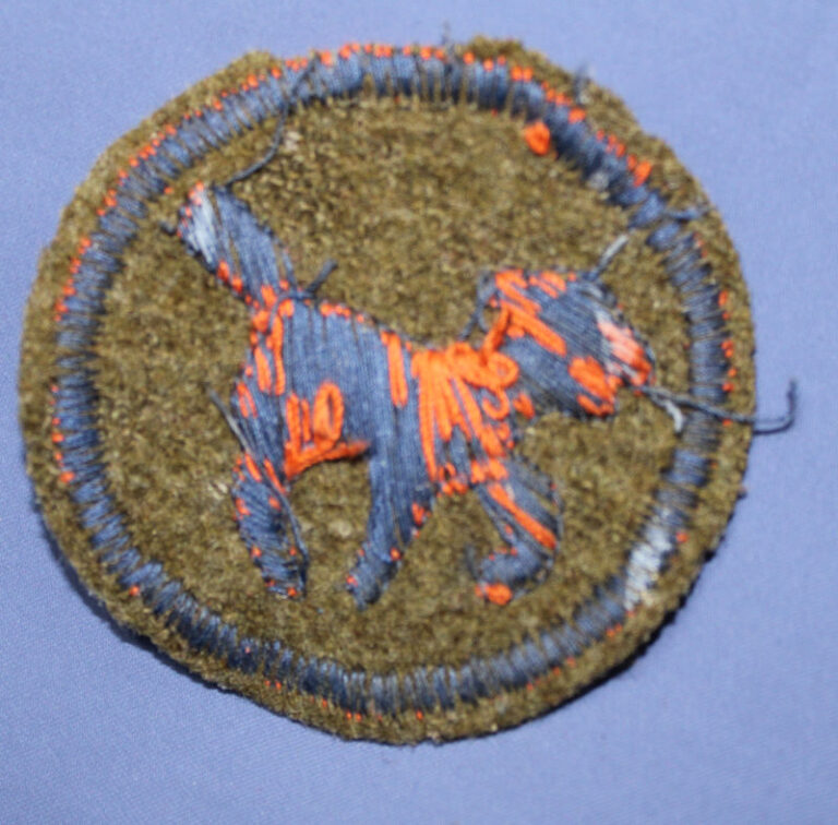 WWI 81st Division Signal Corps Patch – Griffin Militaria