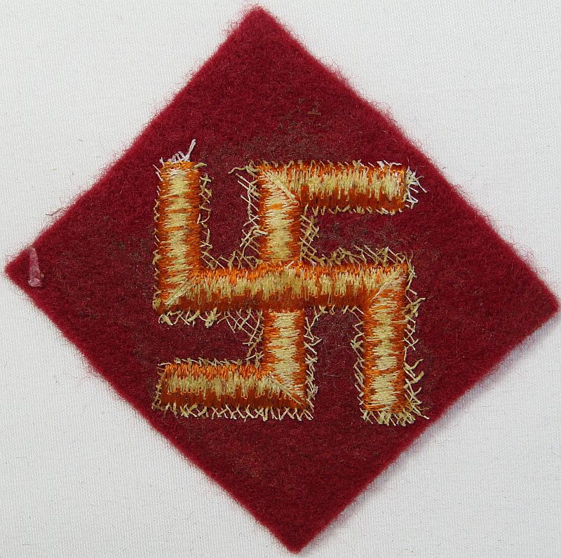 WWII 1st Type 45th Infantry Division Felt Patch – Griffin Militaria