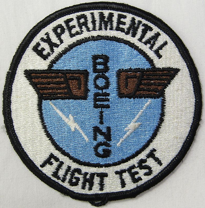Boeing Experimental Flight Test Patch – Griffin Militaria