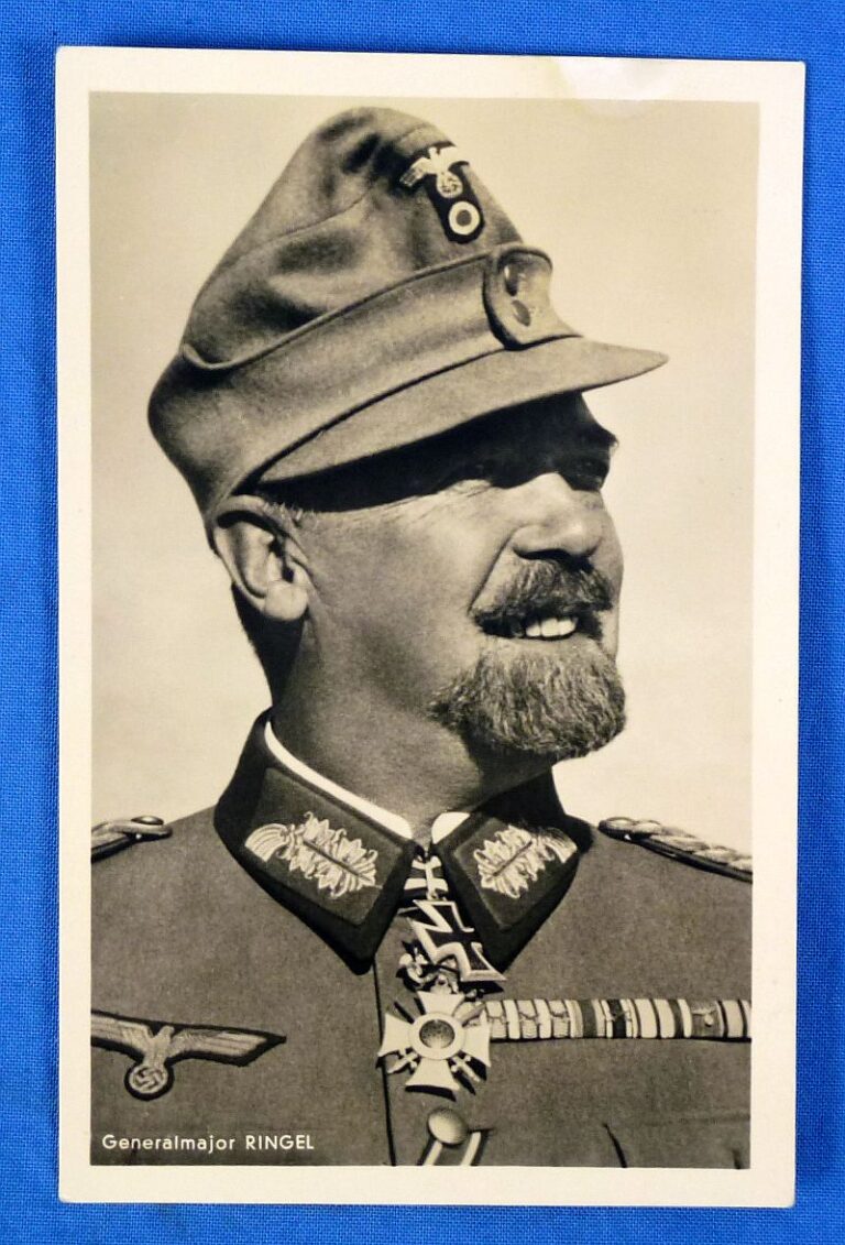 Knight’s Cross Recipient Propaganda Postcard of Army Generalmajor ...