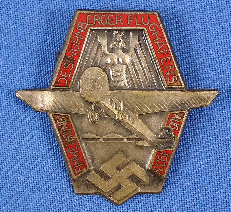 1933 Tinnie for the Opening of the Nuremberg Airport – Griffin Militaria