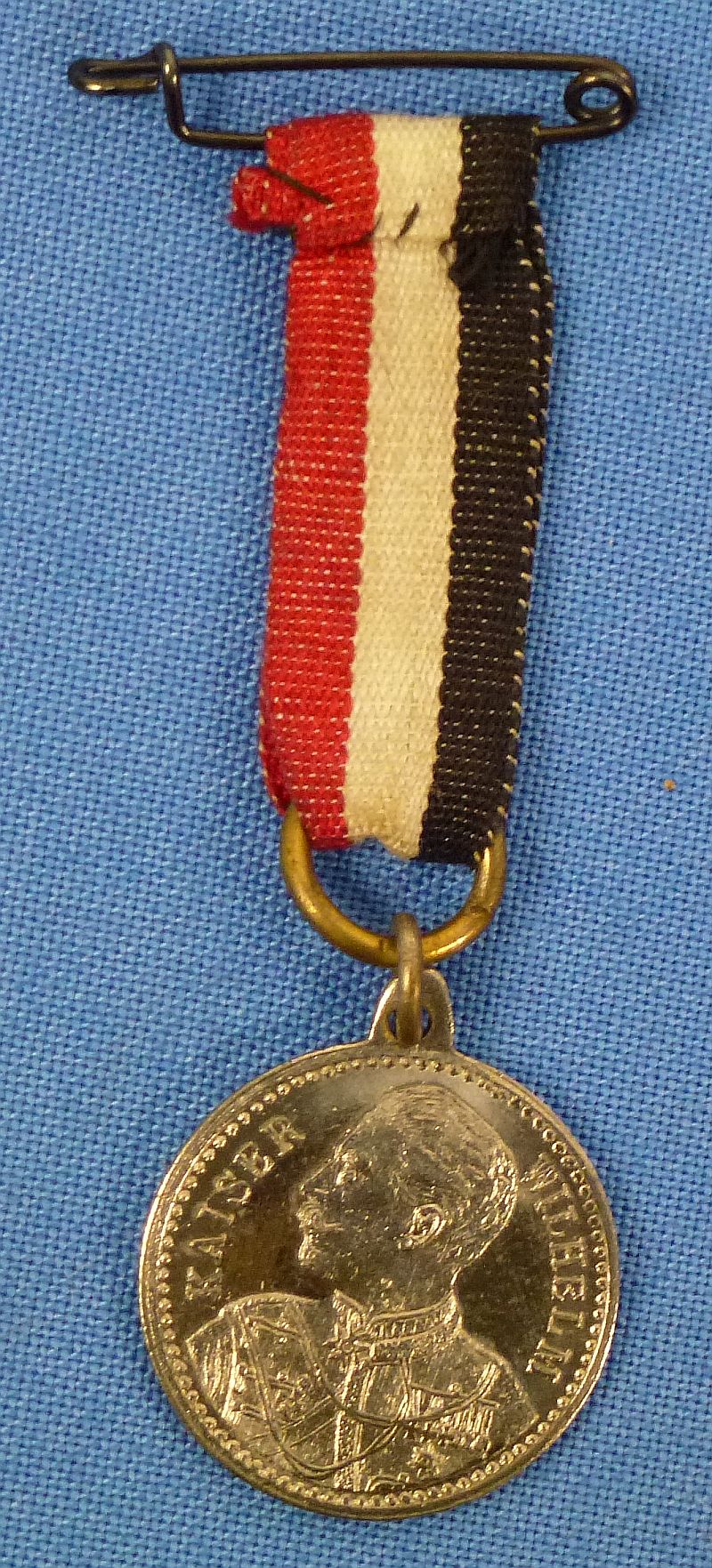 Miniature WWI Patriotic German Kaiser Wilhelm II Medal – Griffin Militaria