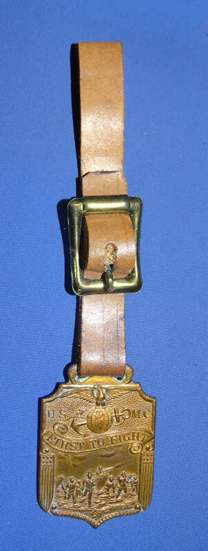 Pre WWI U.S. Marine Corps Watch Fob – Griffin Militaria