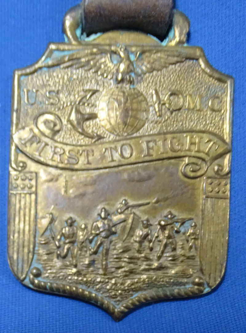 Pre WWI U.S. Marine Corps Watch Fob – Griffin Militaria