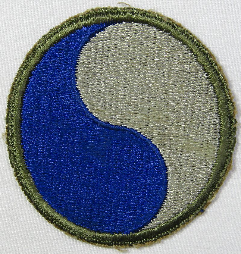 WWII 29th Infantry Division Patch – Griffin Militaria