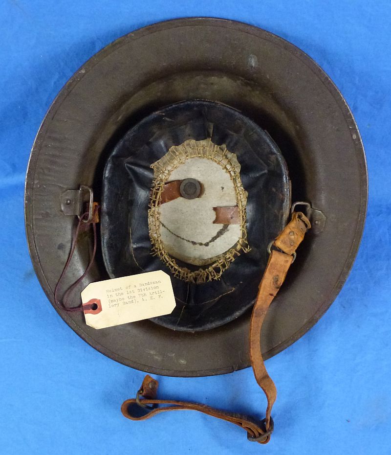 WWI Painted First Division Model 1917 Combat Helmet – Griffin Militaria
