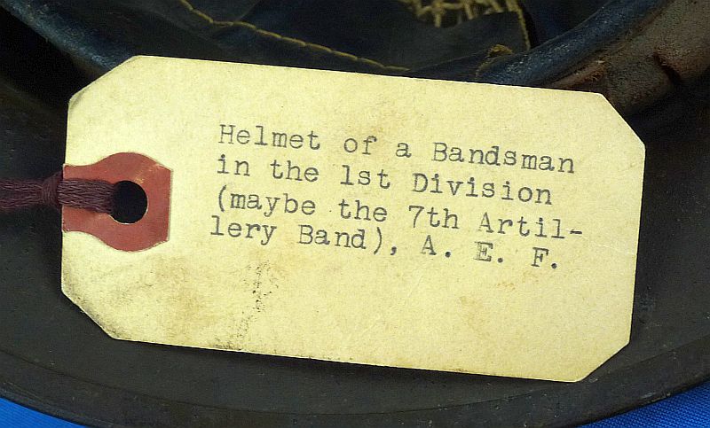 WWI Painted First Division Model 1917 Combat Helmet – Griffin Militaria